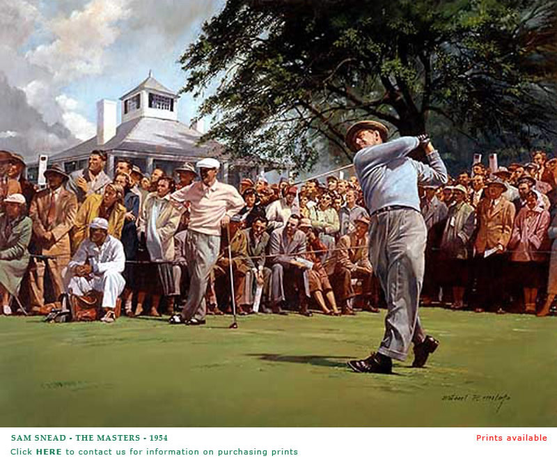 golf art sam snead